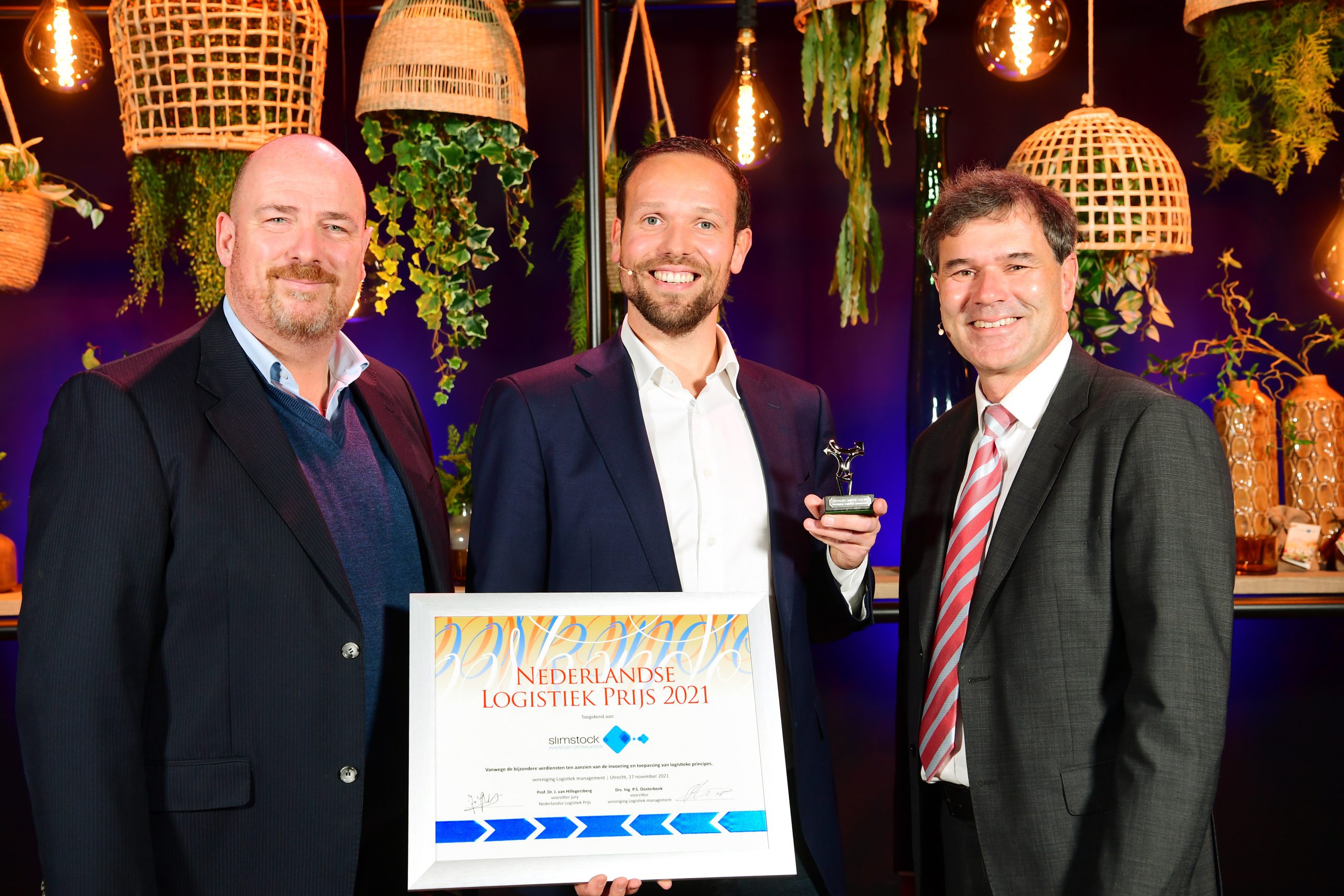 Slimstock volgt Coolblue op als winnaar Nederlandse Logistiek Prijs