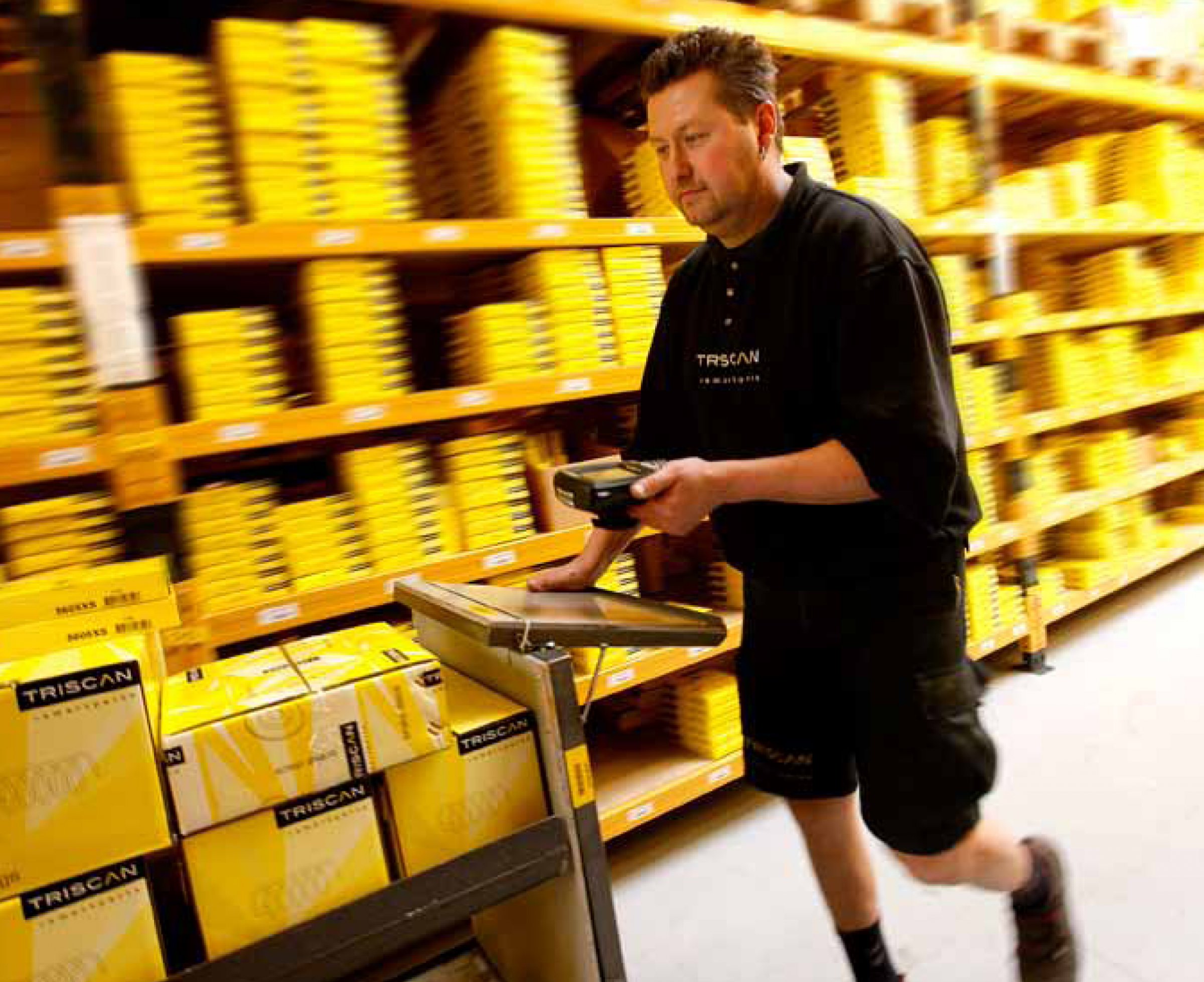 Slim4 and apport WMS enable significant growth at Triscan