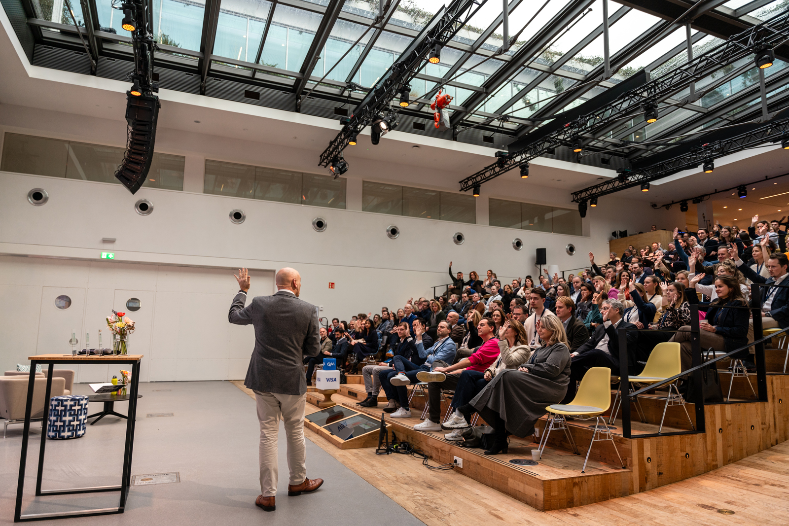 Deelname aan het Anton Dreesmann Jaarcongres.